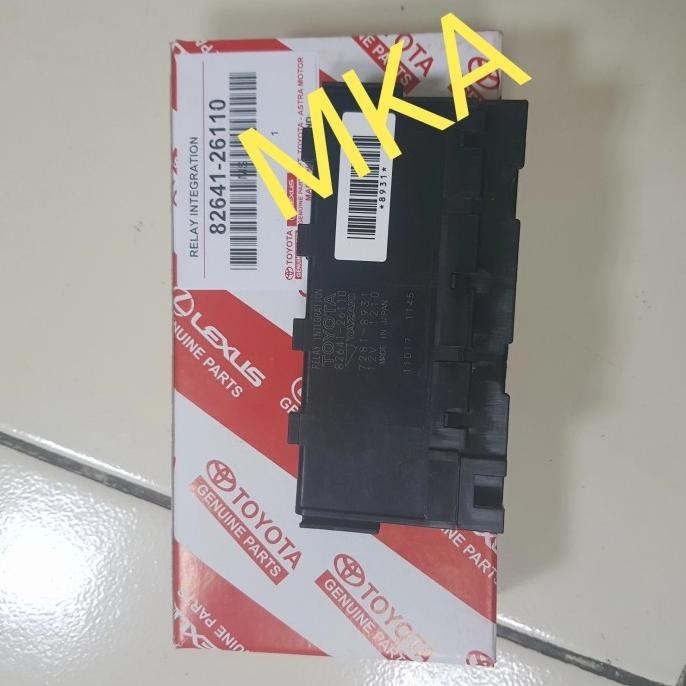 Jual RELAY RELLAY INTEGRATION MOBIL FUSE BOX TOYOTA INNOVA HILUX ...