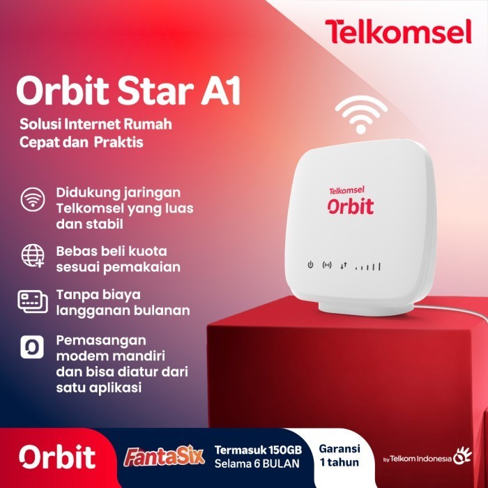 Jual Telkomsel Orbit Star A1 Modem 4G WiFi High Speed | Shopee Indonesia