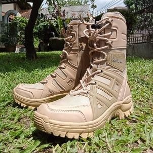 Jual Menginspirasi Kepribadian Sepatu Boots Safety PDL Cream Sepatu ...