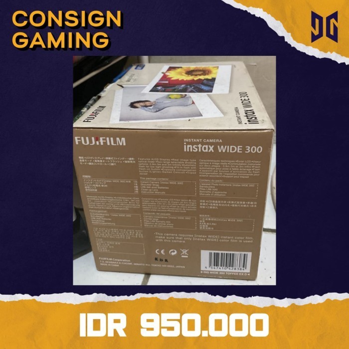 Jual Promo Fujifilm Instax Wide 300 ( Code : Pd556 ) | Shopee Indonesia