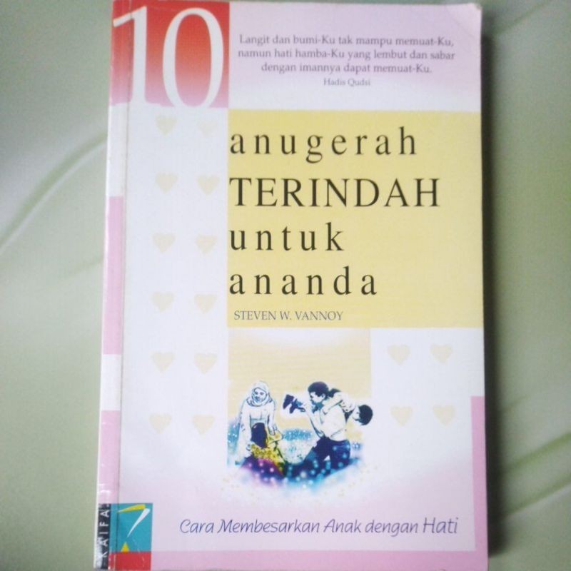 Jual Buku anugerah Terindah untuk ananda - Steven W. Vannoy | Shopee ...