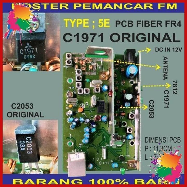 Jual (ktj) boster pemancar fm radio ht rig c1971 c2053 original type ...