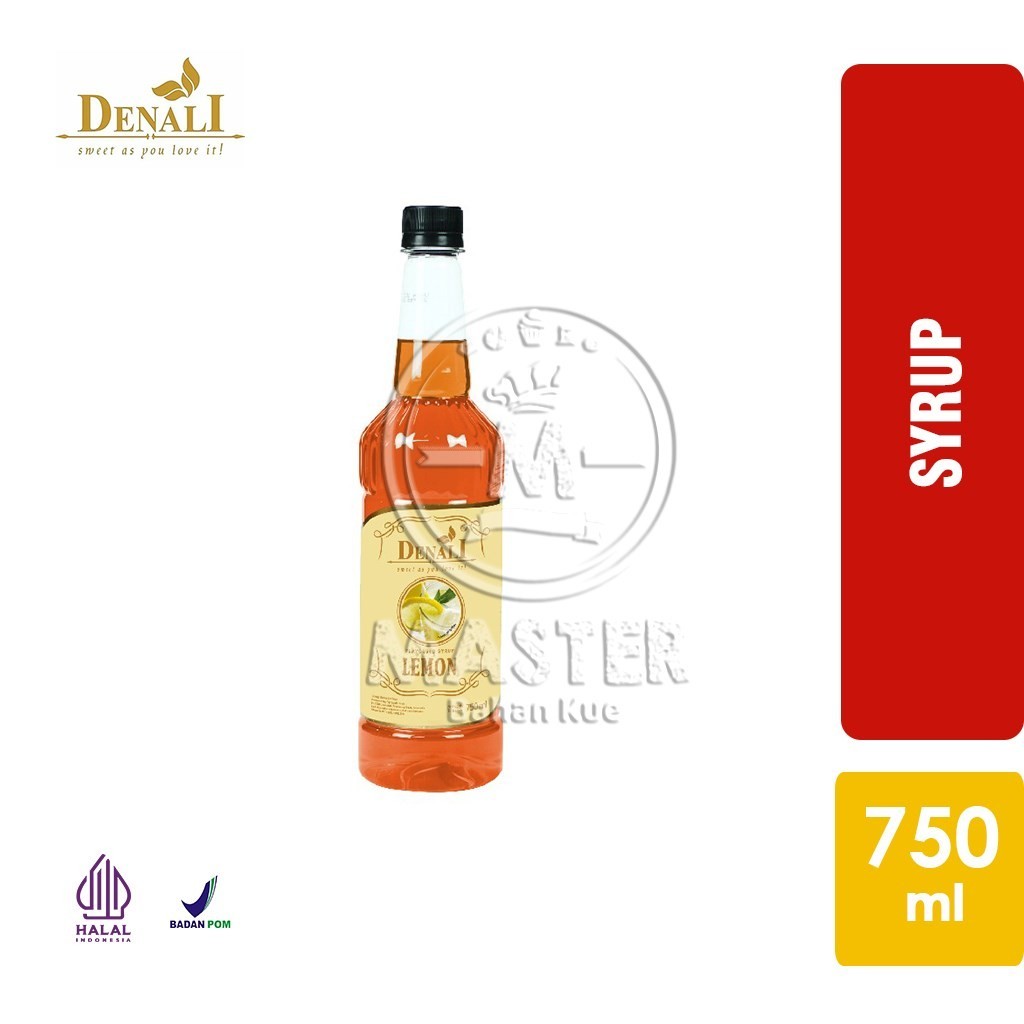 Jual Syrup Denali Lemon / Sirup Minuman Rasa Lemon[Botol Plastik 750ml ...