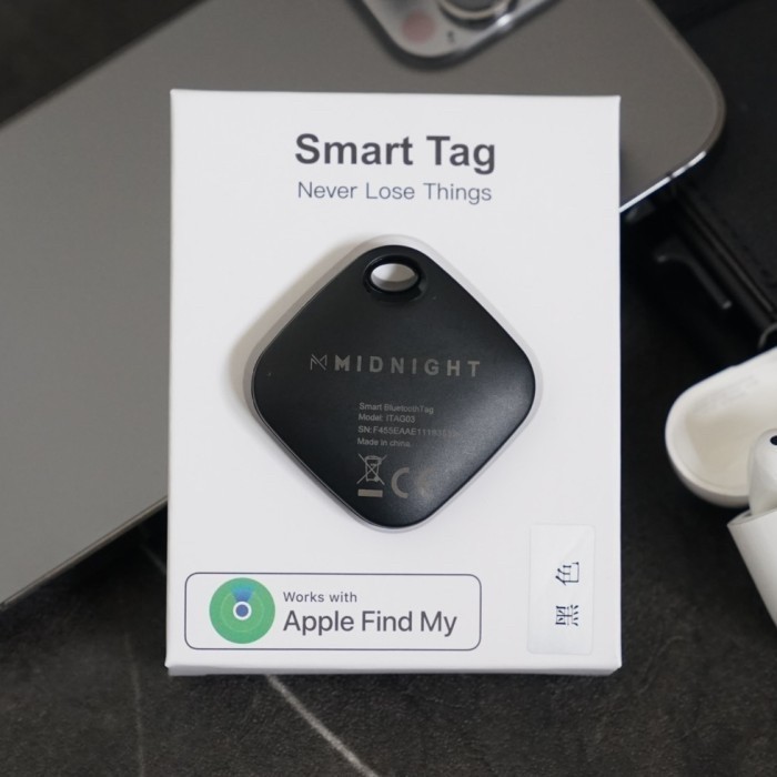 Jual Smart Tag Gps Finder / Tracker / Find My - Midnight Smart Tag ...