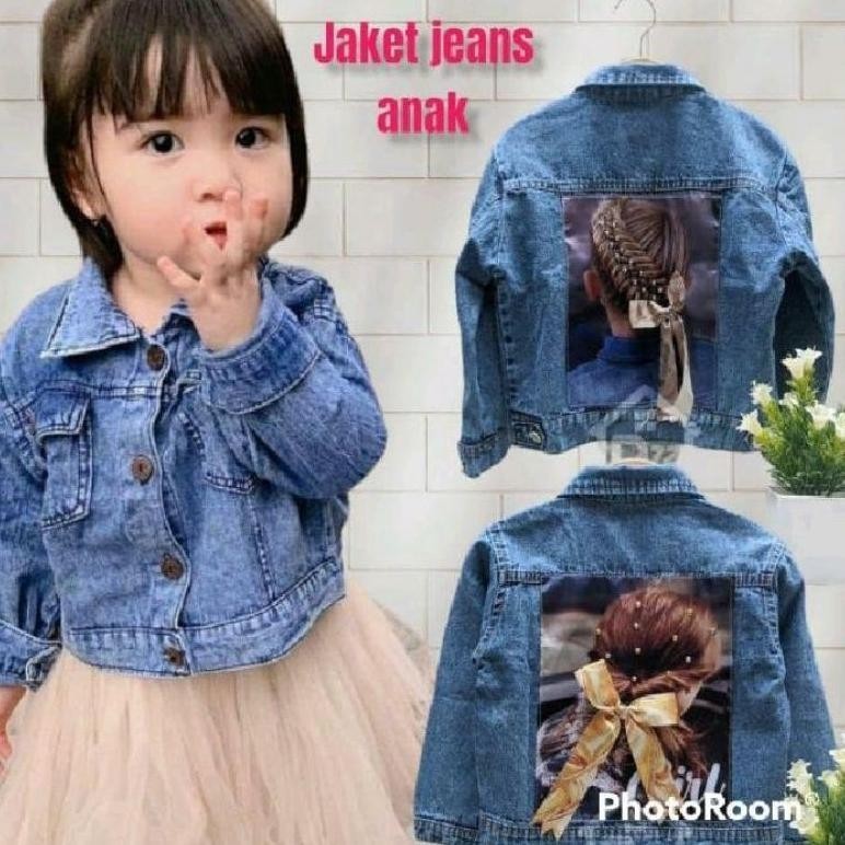 Jual "Penawaran Unik" Jaket jeans 9 - 15 tahun untuk anak perempuan dan ...