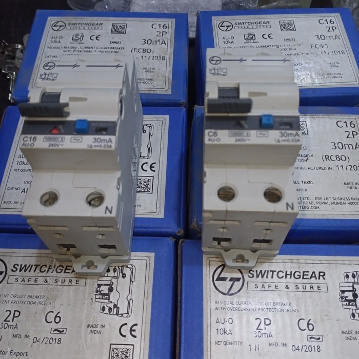 Jual HARGA DISC - ELCB 2p 6a 30ma switchgear | Shopee Indonesia