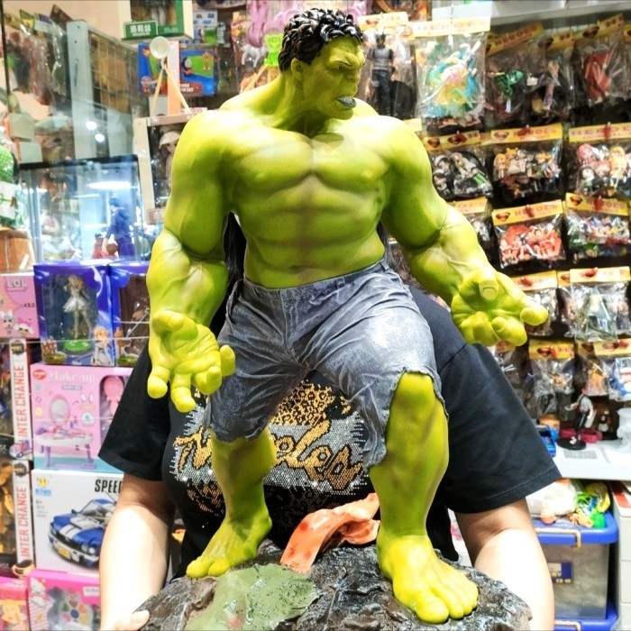 Jual Jual!! Action Figure HULK Marvel Avengers Big Hulk Statue 60cm ...