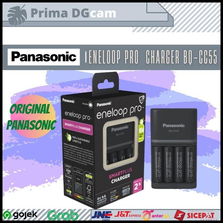 Jual Panasonic Eneloop Pro Quick Charger Baterai 4 Aa X 2500Mah ...