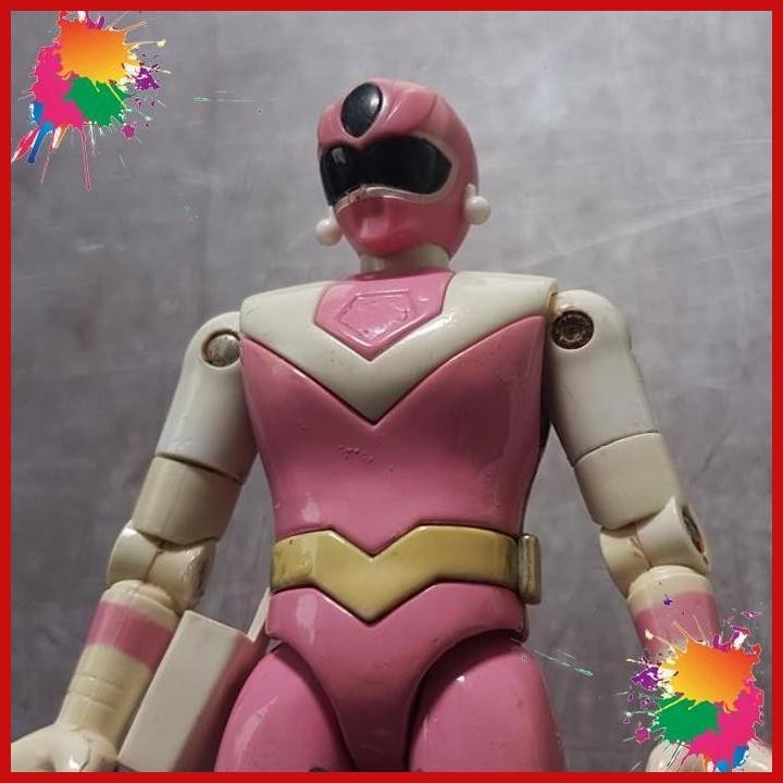Jual (ZOOP) ACTION FIGURE DIECAST CHOGOKIN SUPER SENTAI MASKMAN PINK ...