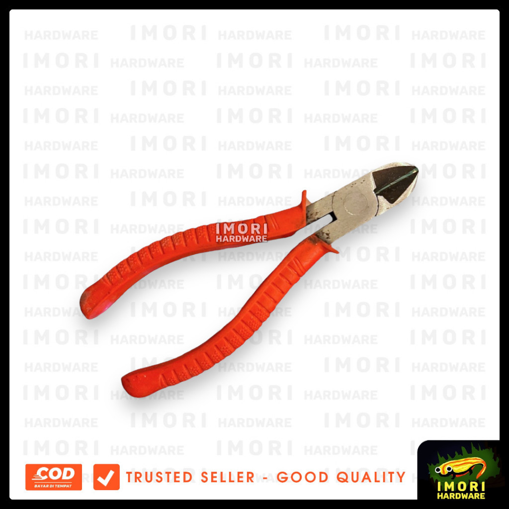 Jual DIAMOND Tang potong 5 6" inch gagang karet fiber plier bukan ...