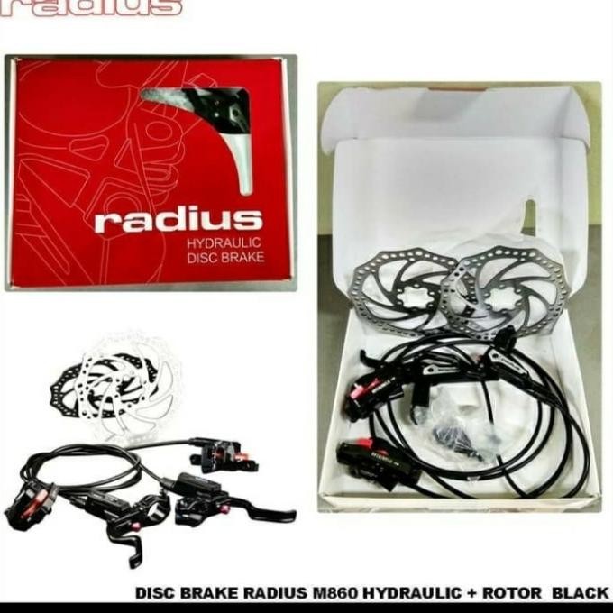 Jual REM DISCBRAKE/DISC BRAKE/CAKRAM SEPEDA HIDROLIK/HYDRAULIC RADIUS ...
