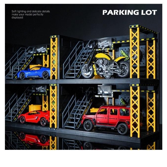 Jual Twh Diecast Diorama Diy Miniatur Mobil Model Garasi Bengkel ...