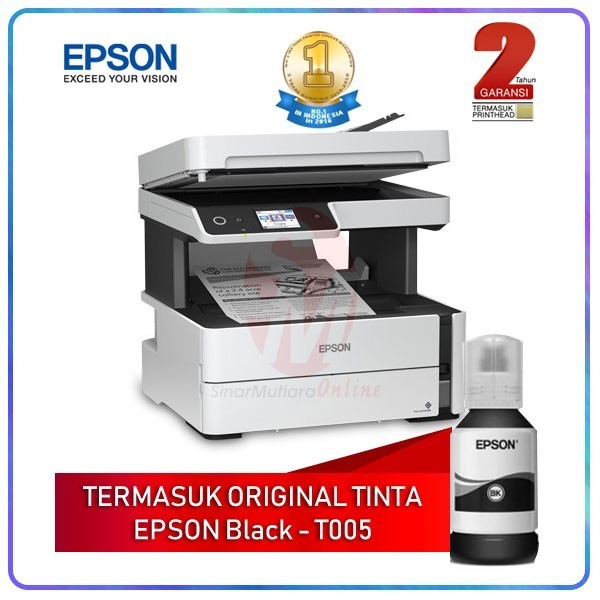 Jual PROMO PRINTER EPSON M3170 INKJET MONOCHROME ALL IN ONE INK TANK # ...