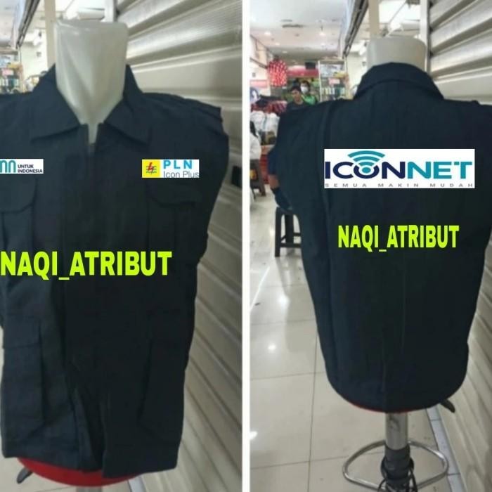 Jual New Rompi Bumn Iconnet Rompi Pln Icon Plus Full Bordir | Shopee ...