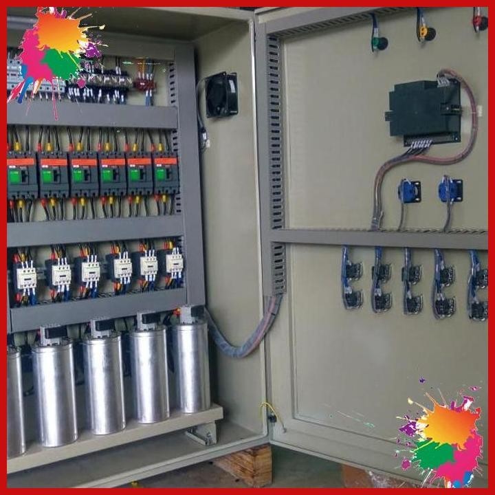 Jual panel capacitor bank kapasitor 120kvar 6 step 150kva eropa listrik ...