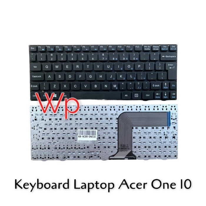 Jual Keyboard Laptop Acer One 10 10-S100 10-S100X 10-S100 10 S100 S100X ...