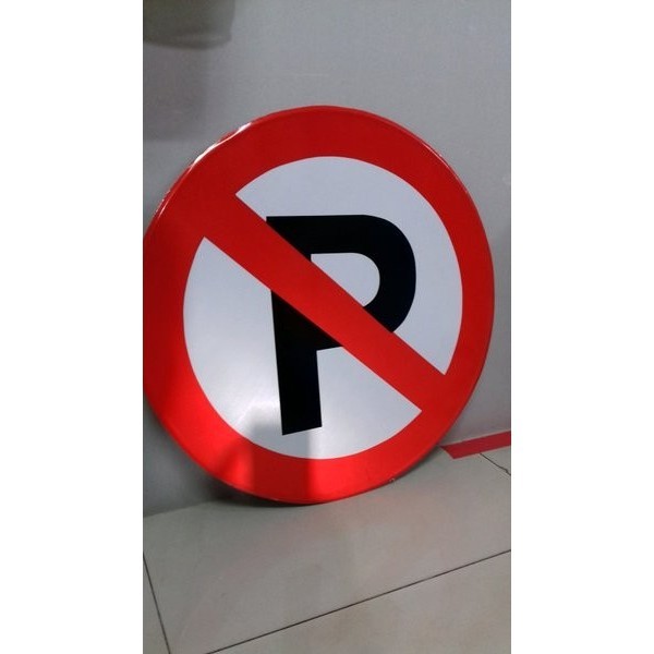 Jual Terlaris Rambu Dilarang Parkir. Rambu Lalu Lintas. Jual Rambu ...