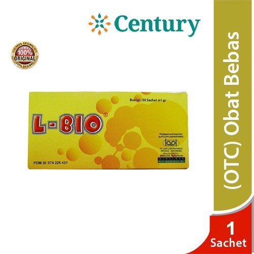 Jual L-Bio Sachet / Pencernaan / Suplemen / Diare / Kembung/Probiotik ...