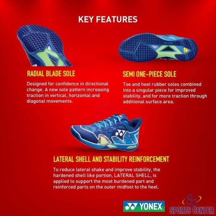 Jual kom New Sepatu Badminton Yonex Eclipsion Z 3 / Z3 Wide White Black | Shopee Indonesia