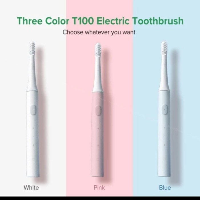 Jual Xiaomi Mijia Sonic Electric Toothbrush T100 Sikat Gigi Elektrik | Shopee Indonesia