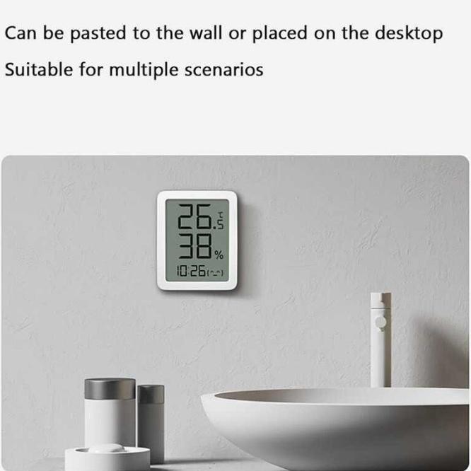 Jual Xiaomi Termometer Digital Tempel Dinding Pengukur Suhu Ruangan ...