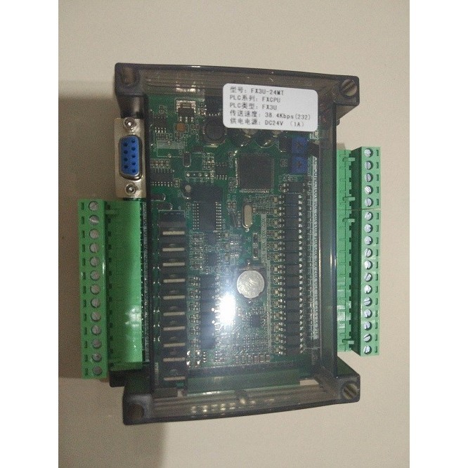 Jual ready stok PLC FX3U-24MT FX3U 24MT 14 Input 10 Output RS232 RS485 RTC 24VDC | Shopee Indonesia