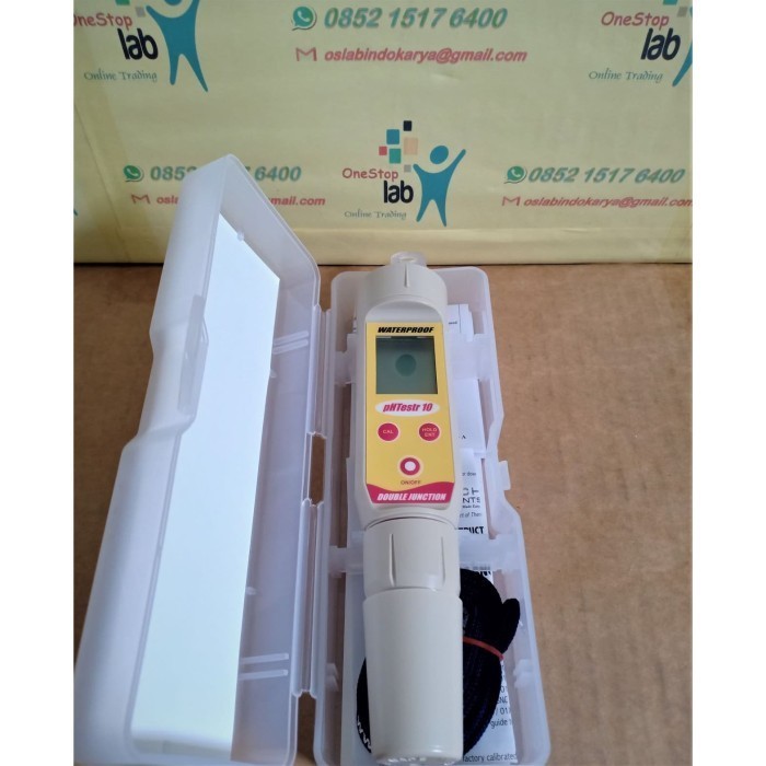 Jual EUTECH PH TESTER 10 pH meter tester pocket pH TESTR10 | Shopee ...