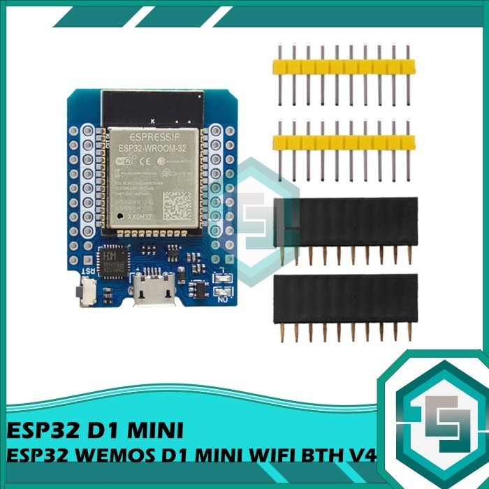 Jual ESP32 WEMOS D1 MINI WIFI BLUETOOTH V4 + PIN HEADER | Shopee Indonesia