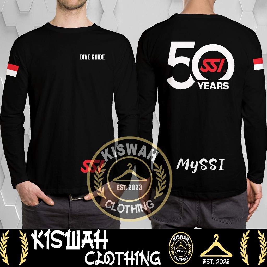 Jual Kaos Tshirt Diver Dive Guide SSI Scuba School International 50 ...