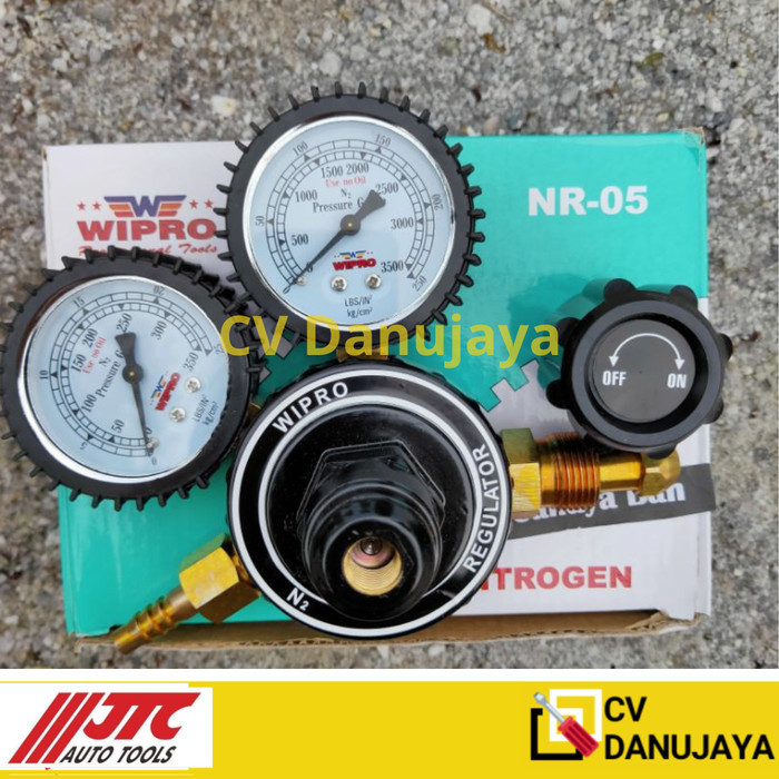 Jual Wipro NR05 Regulator Nitrogen Nitro Double Las Welding Gas N2 ...