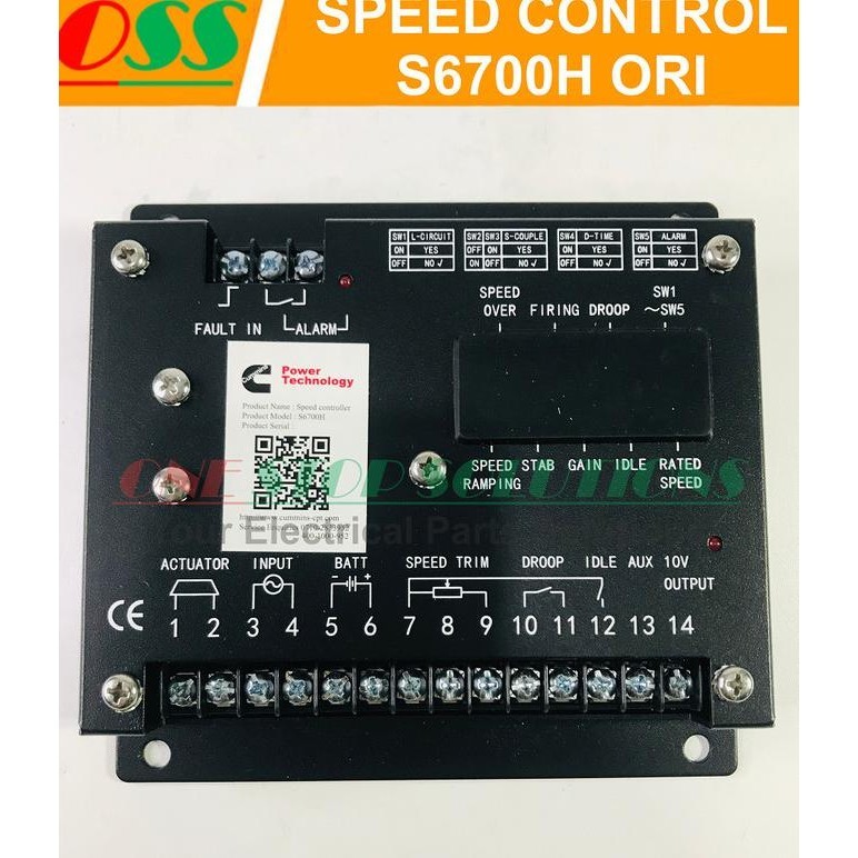 Jual Perkakas Speed Control S6700H Genuine Original Ori Asli Cummins Controller Bagus | Shopee ...