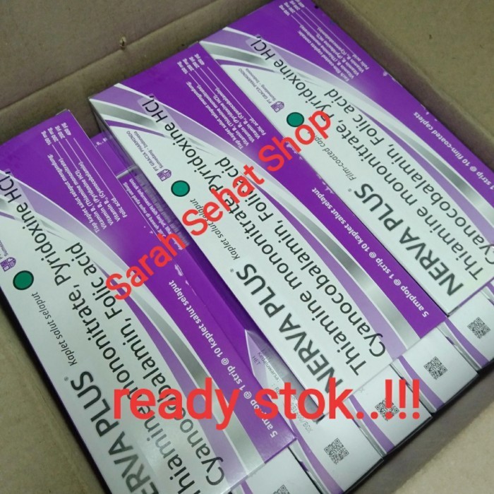 Jual Nerva Plus / 5 strip | Shopee Indonesia