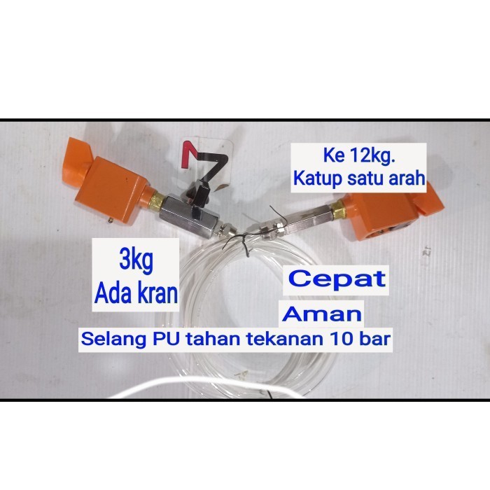 Jual ALAT TRANSFER GAS 3KG KE TABUNG 12KG | Shopee Indonesia