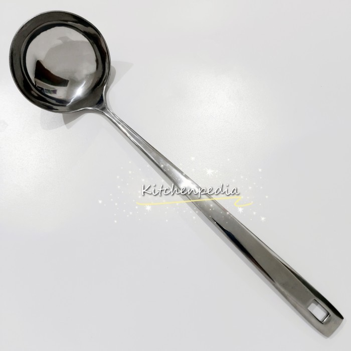 Jual Centong Sayur Sendok Kuali Sup Kuah Stainless Tebal Spatula Sodet ...