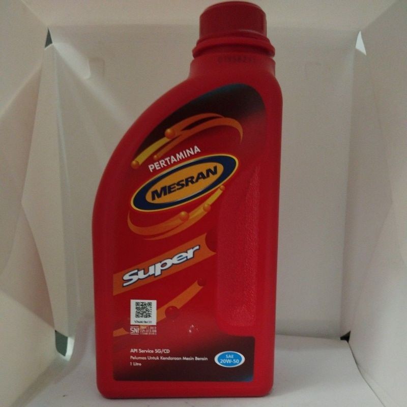 Jual oli mesran super 1 liter SAW 20W-40 (botol) | Shopee Indonesia