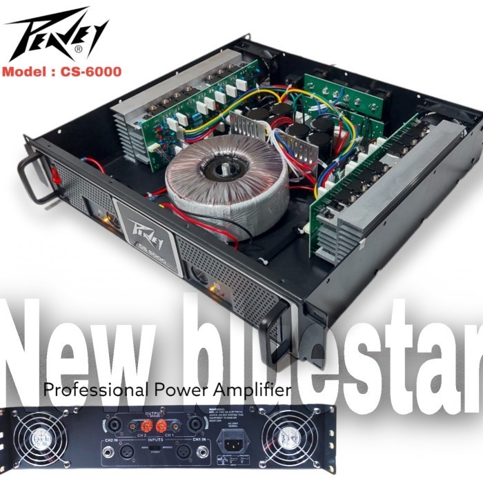 Jual Power Amplifier Peavey CS6000 Amplifier Peavey CS 6000 | Shopee ...