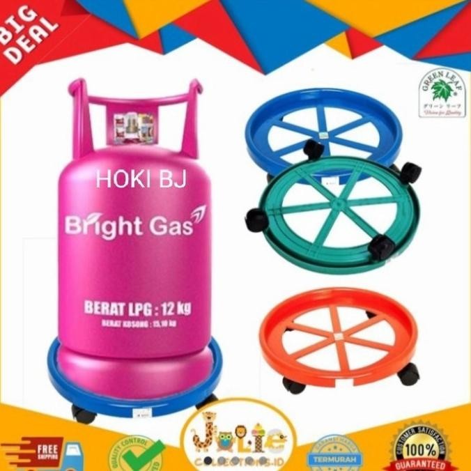 Jual Flash Sale - tatakan gas LPG roda roller galon alas tabung elpiji ...