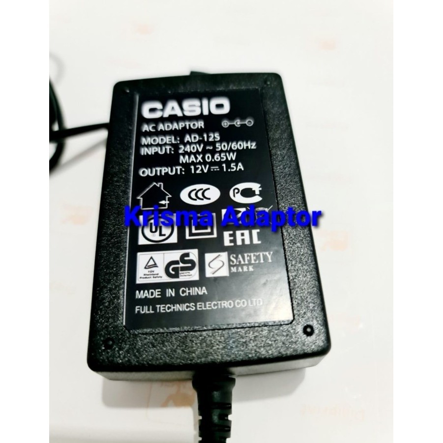 Jual ADAPTOR KEYBOARD CASIO WK-1630 | Shopee Indonesia