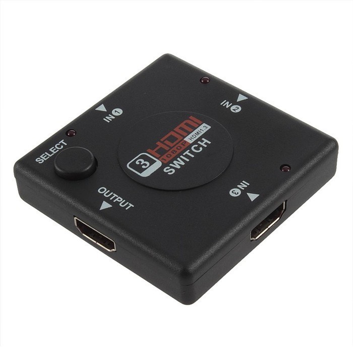 Jual READY Switcher HDMI 3 Port HDMI Switch Switcher HDMI Splitter ...
