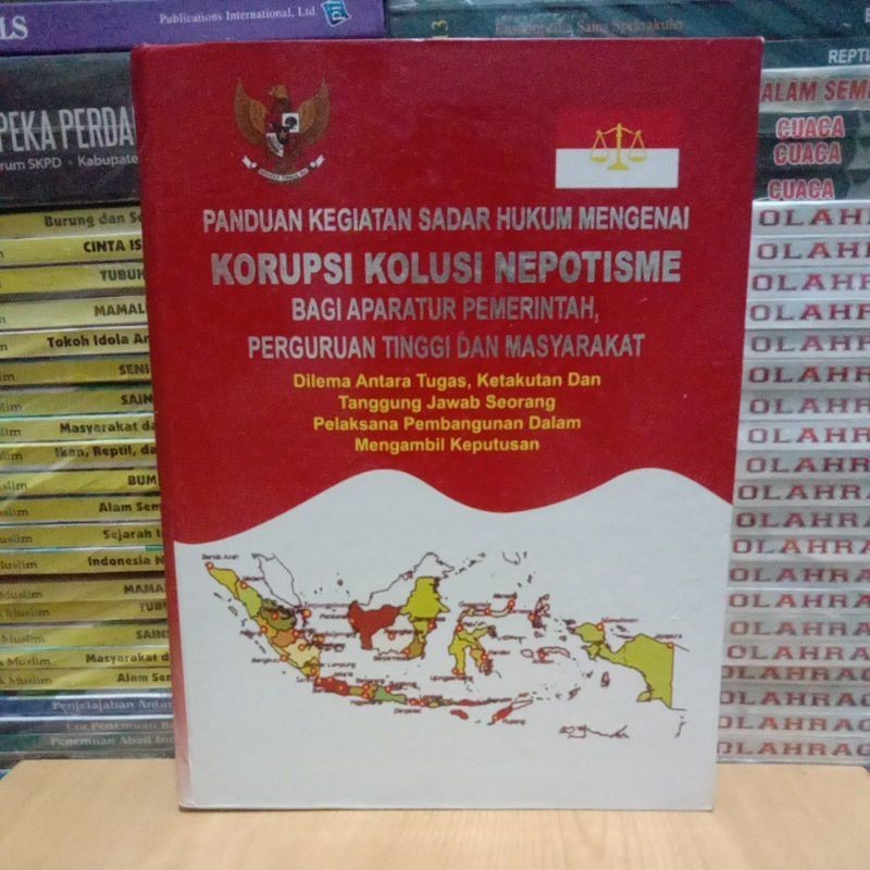 Jual Buku Original PANDUAN KEGIATAN SADAR HUKUM MENGENAI KORUPSI KOLUSI ...