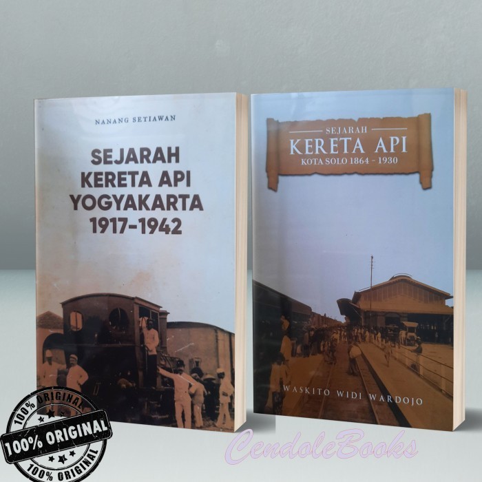 Jual Paket Buku Sejarah Kereta Api Yogyakarta Dan Solo | Shopee Indonesia