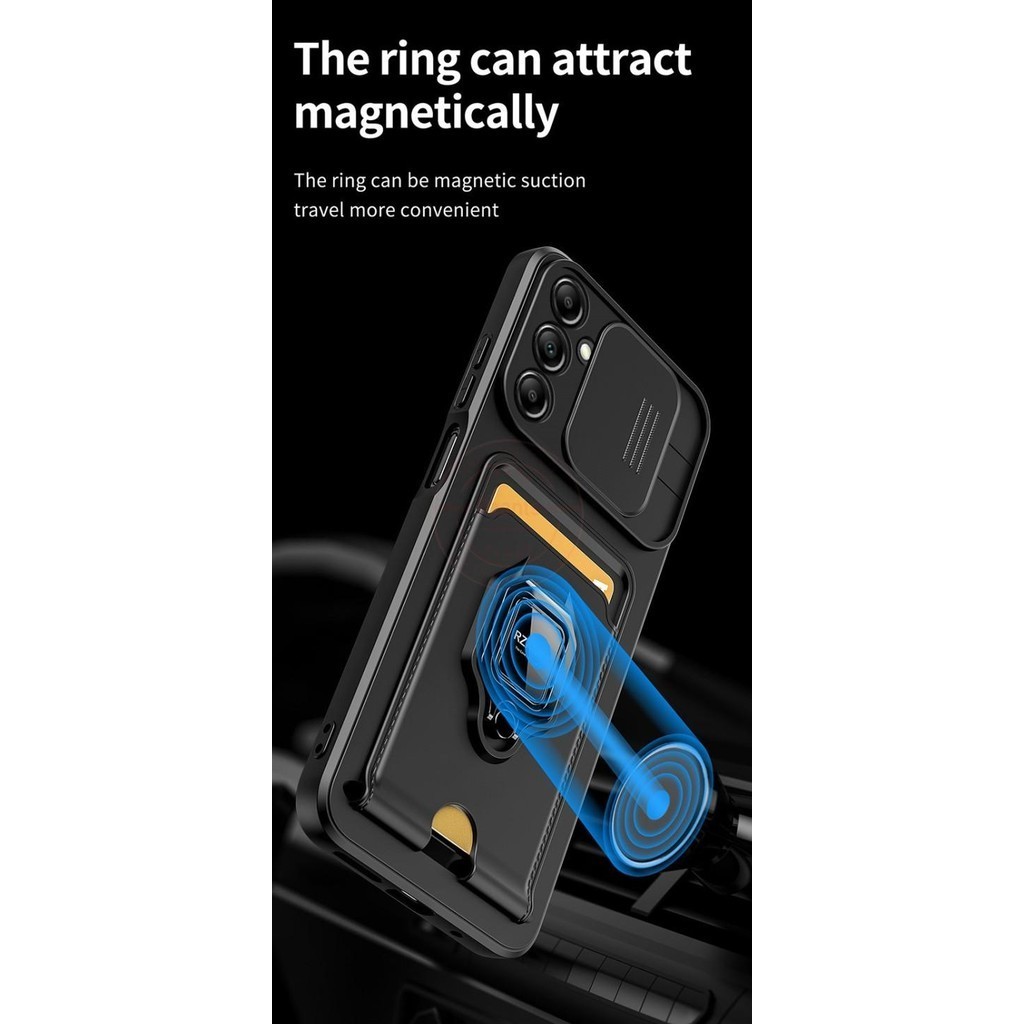 Jual Best! SAMSUNG A14 A24 A34 A54 RZANTS STANDING CAMERA SLIDE CASE ...