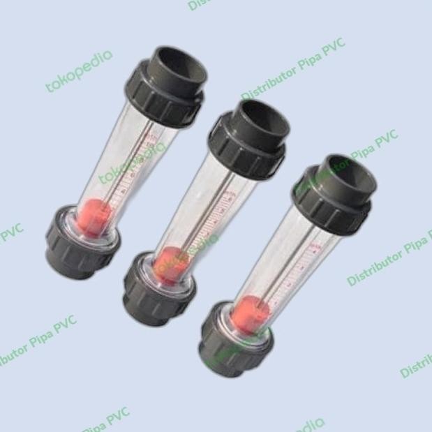 Jual Rotameter Flow Meter S 1.6-16 M3/H 2 Inch Flowtech Fitting Pvc ...