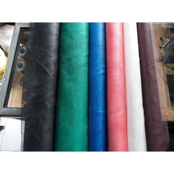 Jual Kain Kasa Strimin Jaring Anti Nyamuk Nilon Nylon Meteran Jaring ...