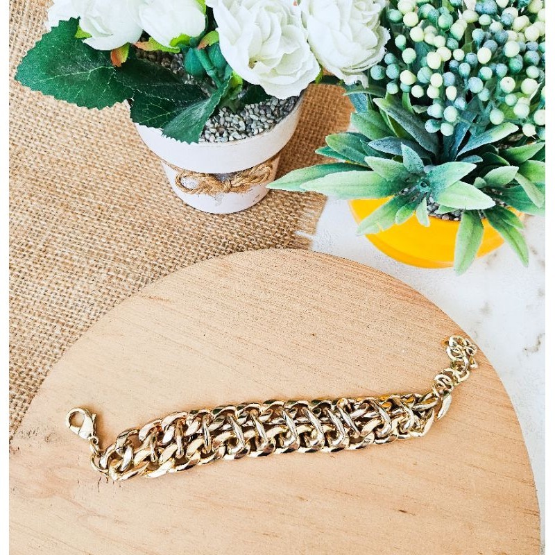 Jual Gelang gold rantai kepang - gasi130082 | Shopee Indonesia