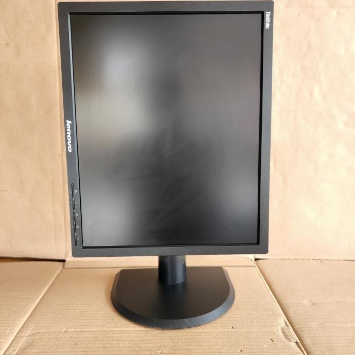 Jual ZTA - MONITOR LENOVO THINKVISION 19 INCH KOTA KAKI NAIK TURUN BISA ...