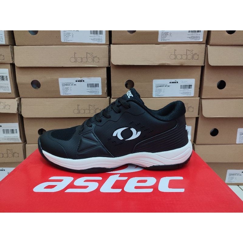 Jual Sepatu Astec Hiro Badminton Original - Black | Shopee Indonesia