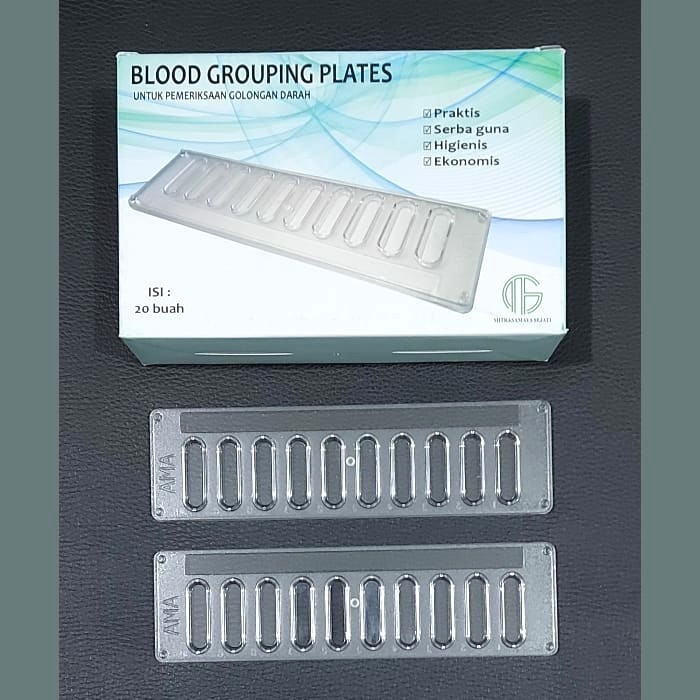 Jual Blood Grouping Plate 20'S | Shopee Indonesia