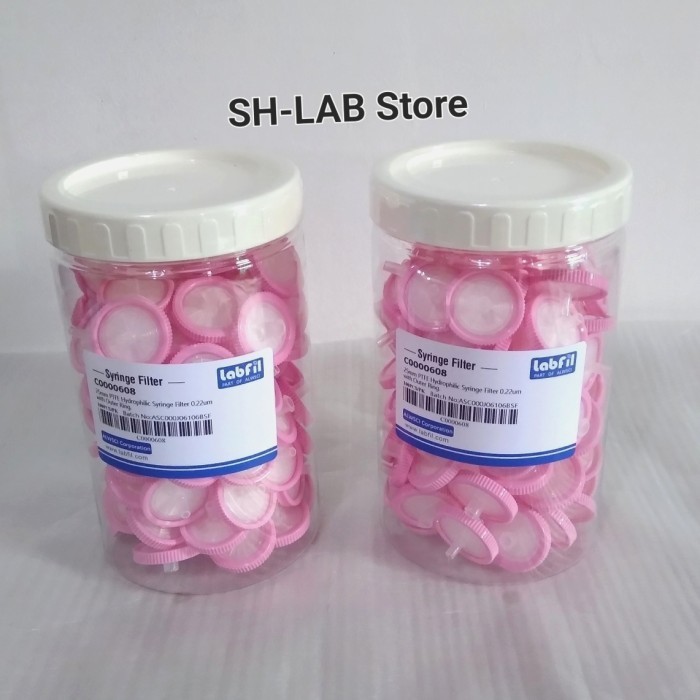 Jual Ptfe Syringe Filter 25 Mm 0.22 Um With Outer Ring | Shopee Indonesia