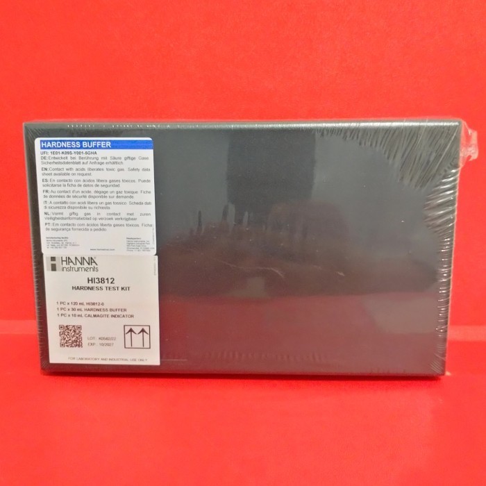 Jual Hardness Test Kit Hi3812 Hanna Instrument. Untuk 100 Test ...